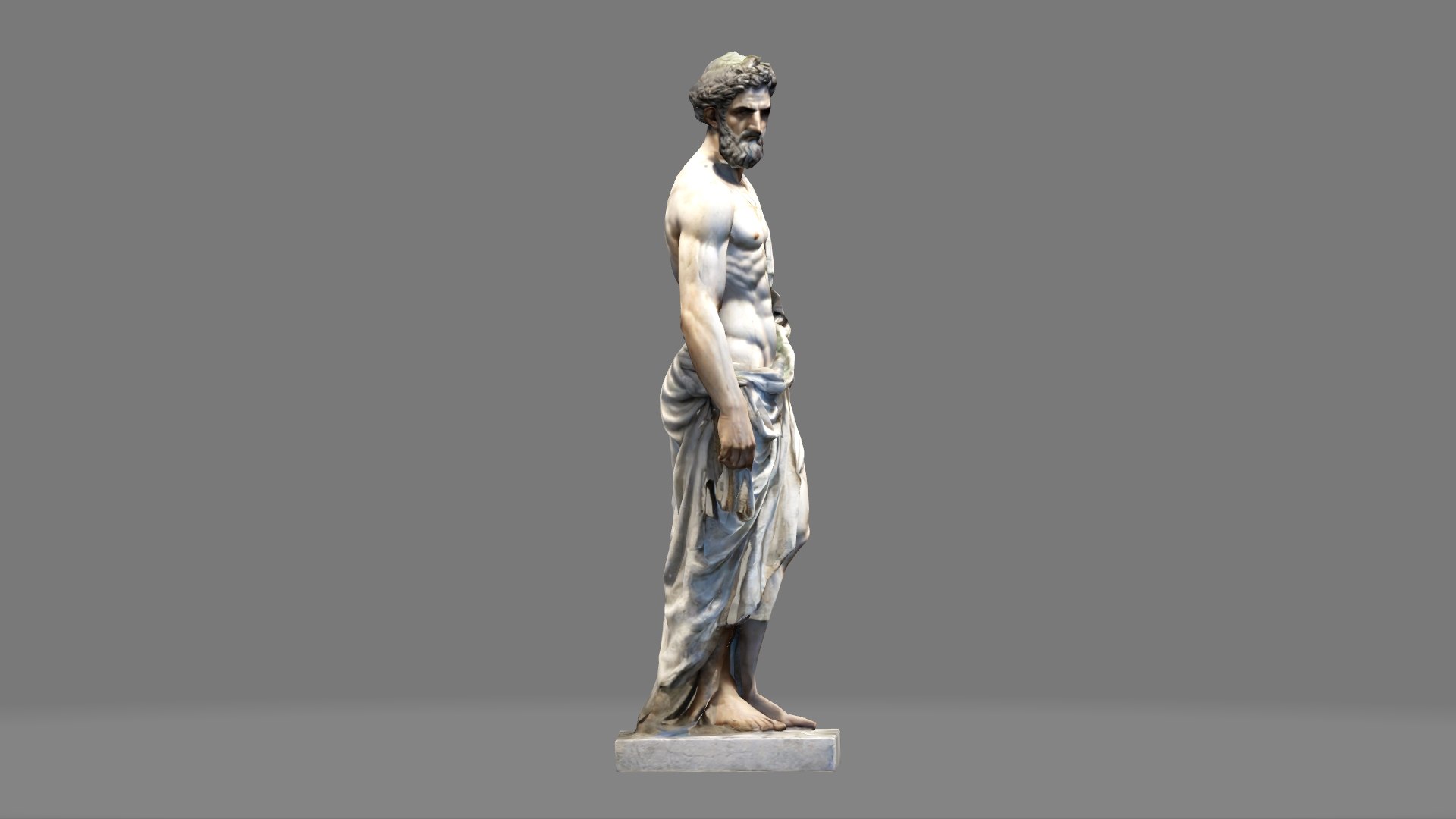 Greek-style Sculpture 3D Model - TurboSquid 2338479