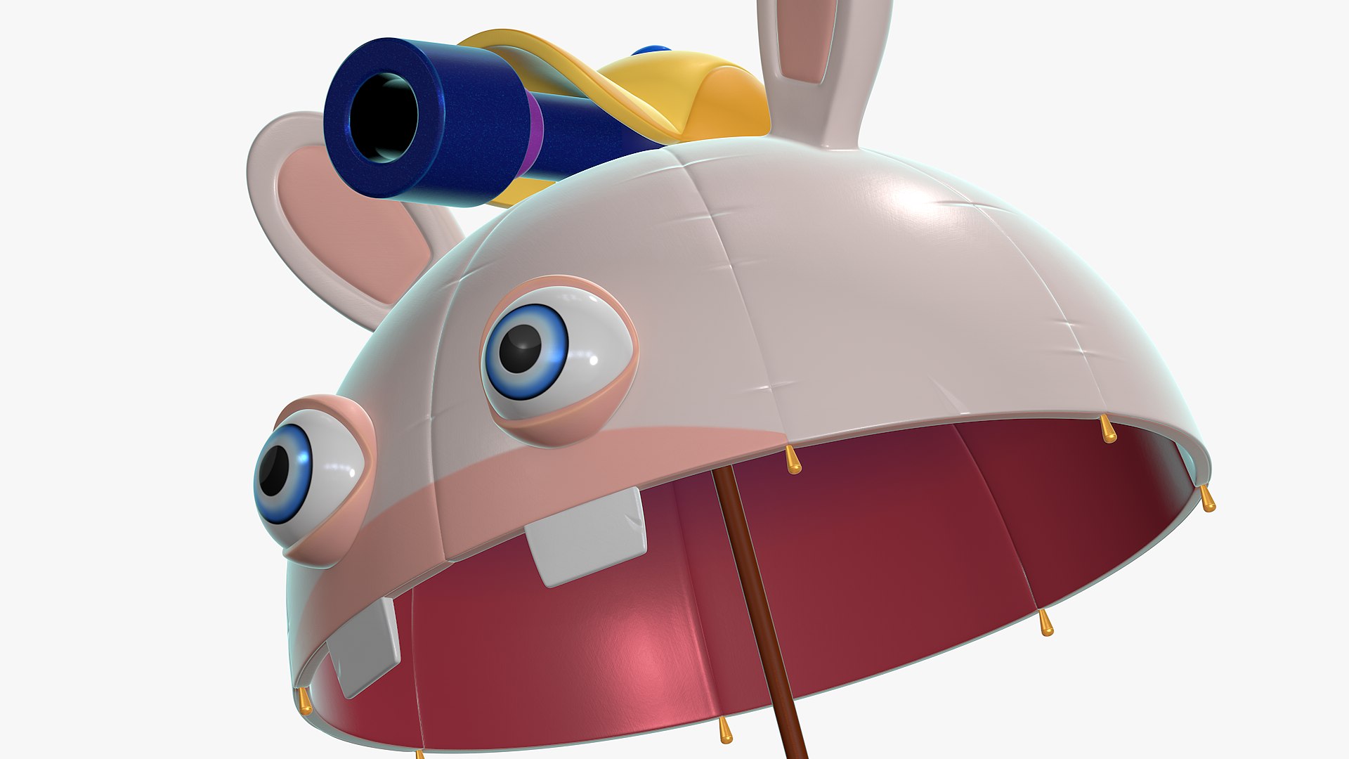 Peach Weapon Umbrella Mario Rabbids Sparks of Hope 3D model ...