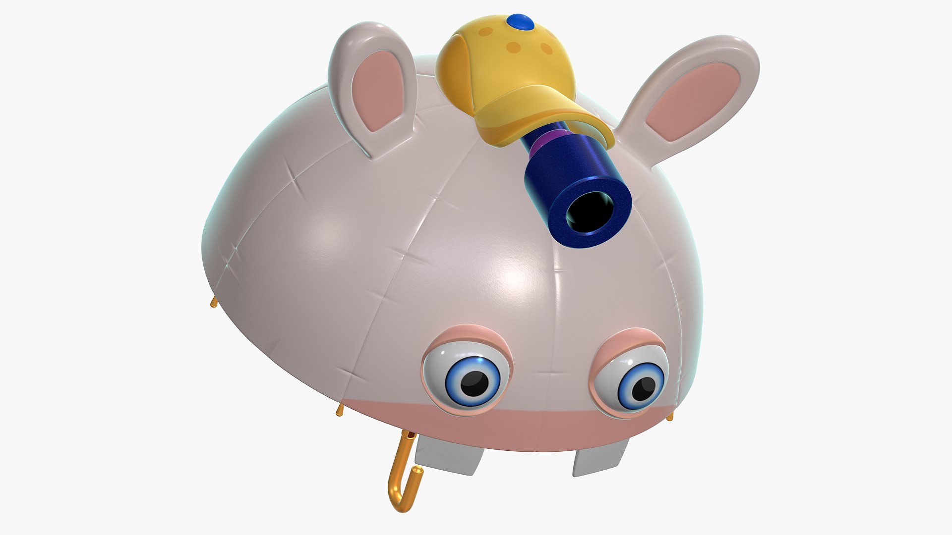 Peach Weapon Umbrella Mario Rabbids Sparks of Hope 3D model ...