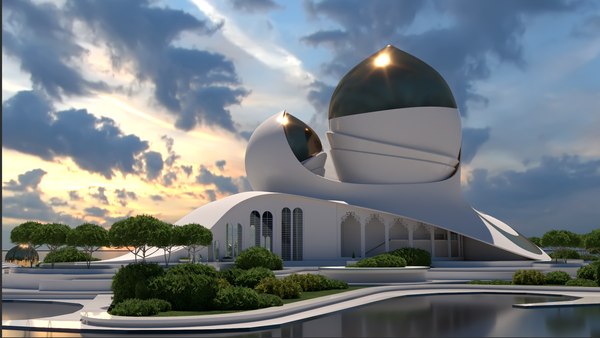 Structure concept conceptual 3D model - TurboSquid 1664219