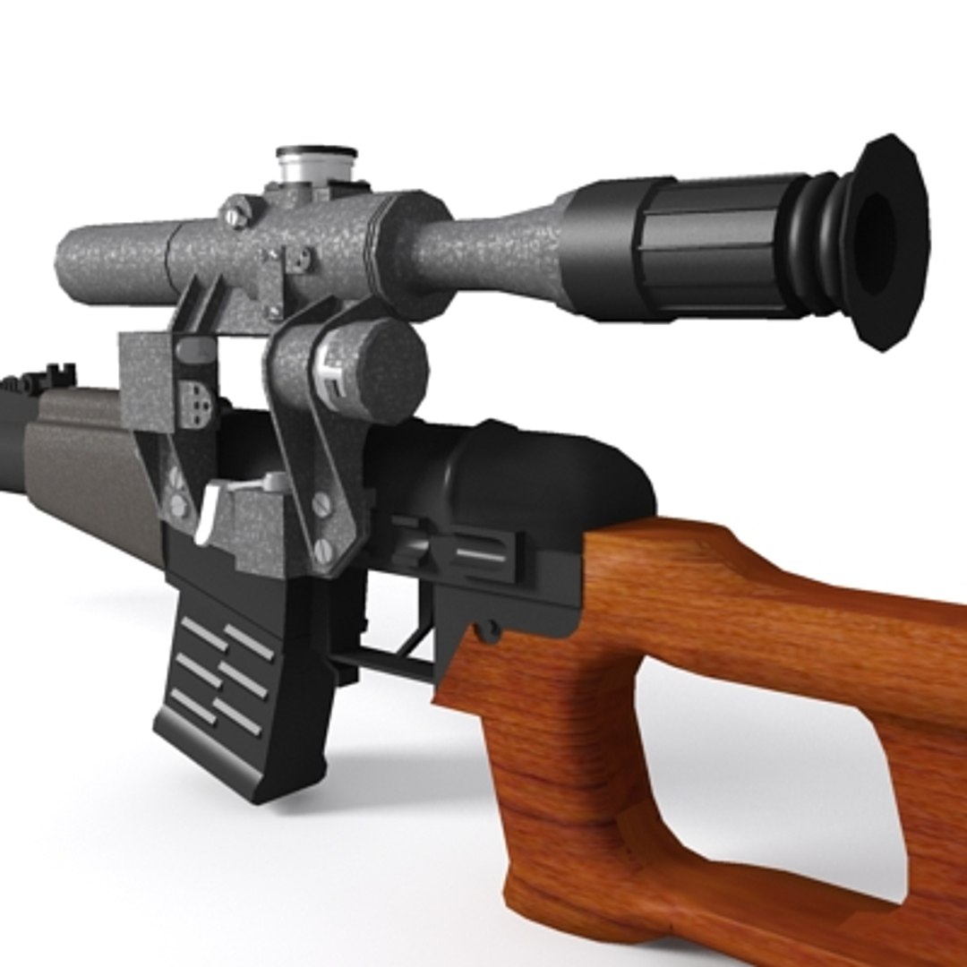 3ds Vss Vintorez Sniper Rifle