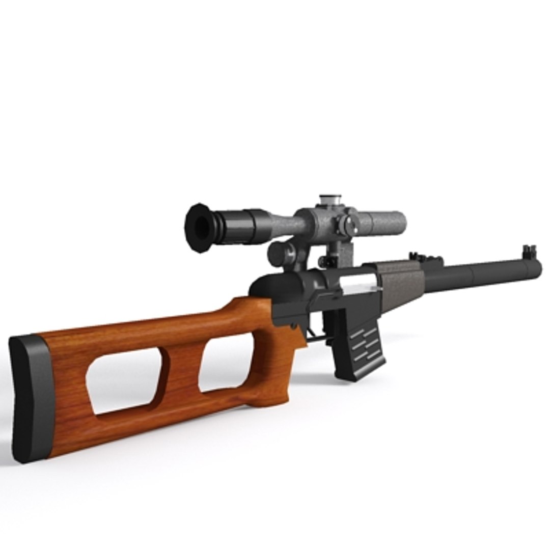 3ds Vss Vintorez Sniper Rifle
