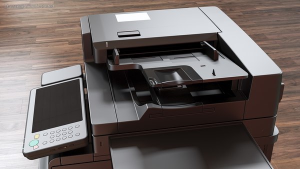 Multifunction Copier model - TurboSquid 1862494