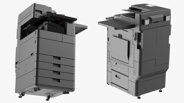 Multifunction Copier model - TurboSquid 1862494