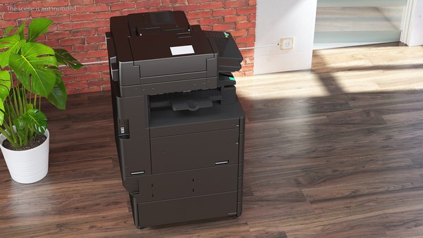 Multifunction Copier model - TurboSquid 1862494