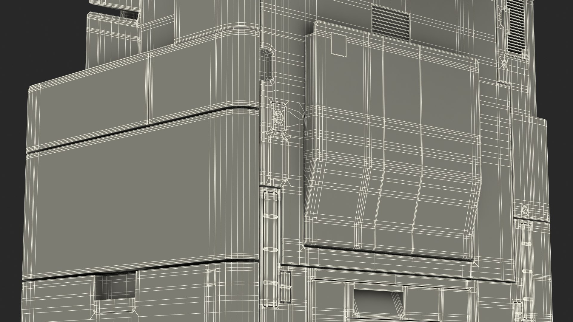 Multifunction Copier Model - TurboSquid 1862494