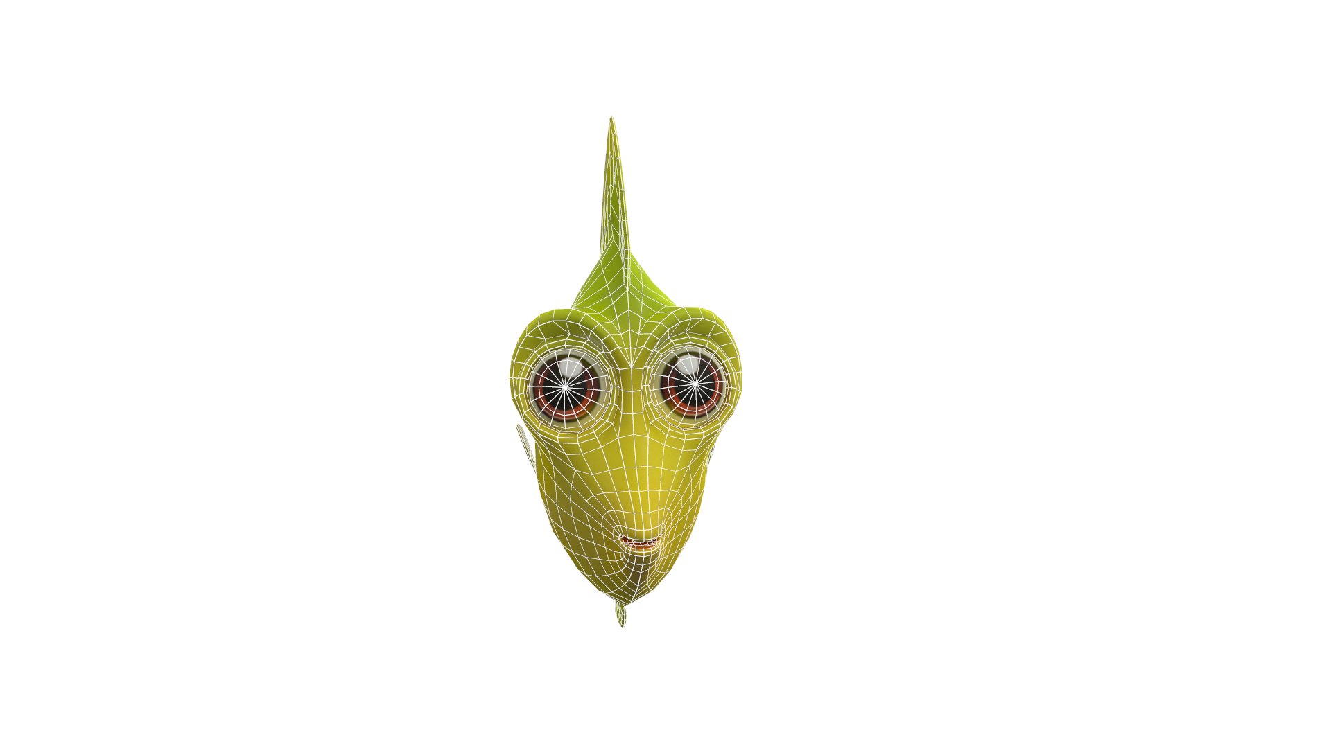 3D yellow tang fish toon - TurboSquid 1585523