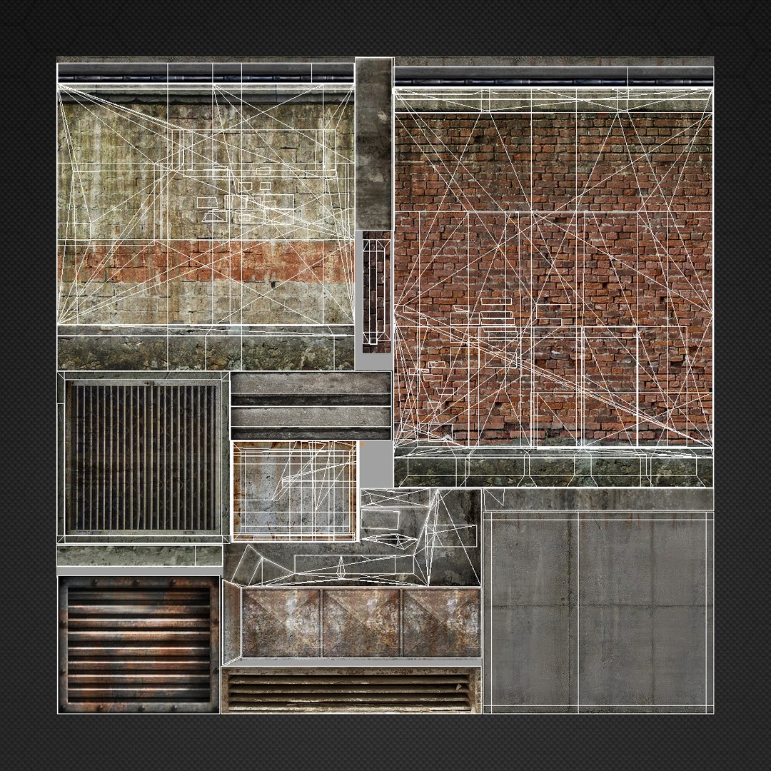 3d Sci-fi Foundry Building