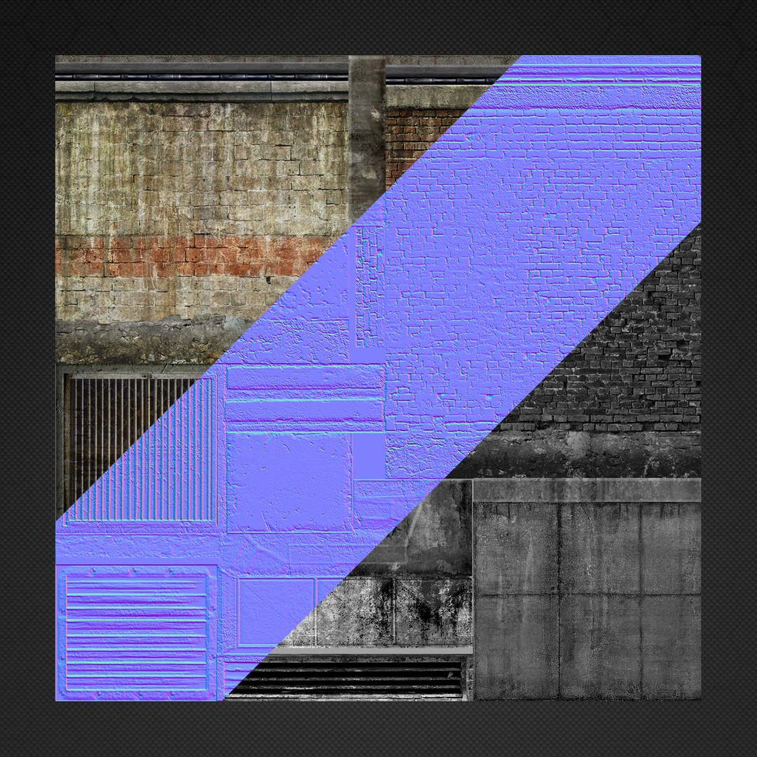 3d Sci-fi Foundry Building