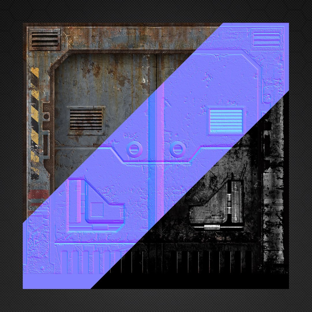 3d Sci-fi Foundry Building