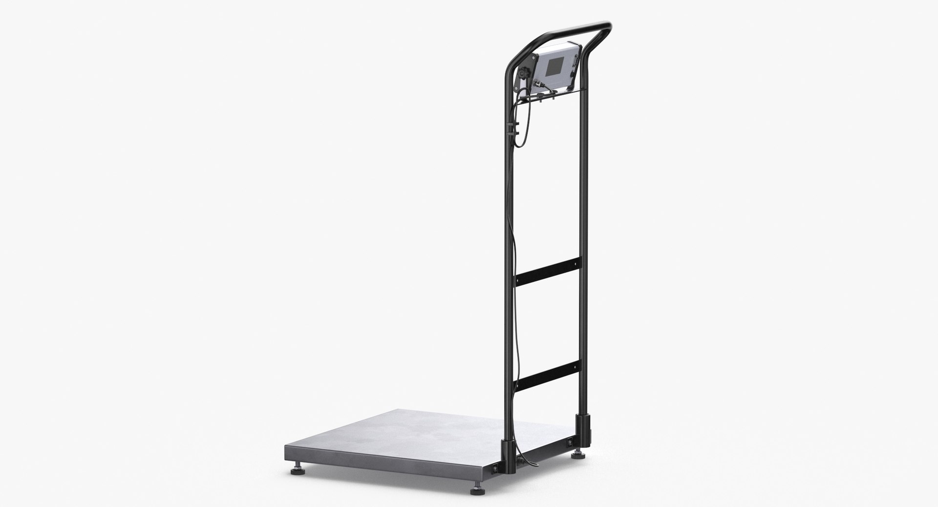 3D Check In Luggage Weight Scale Clean And Dirty Model - TurboSquid 2243050