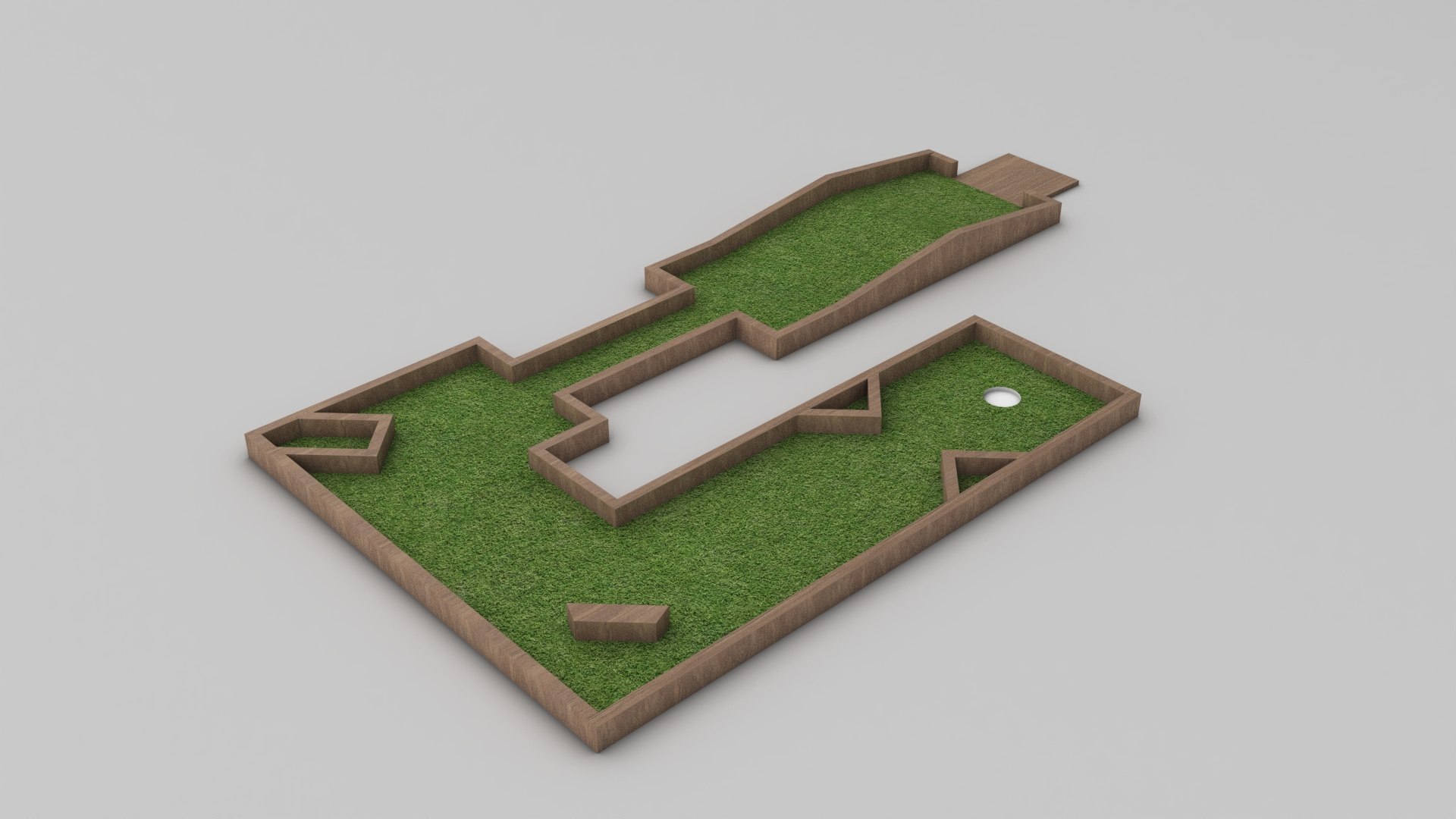 3D Mini Golf Model - TurboSquid 2045059