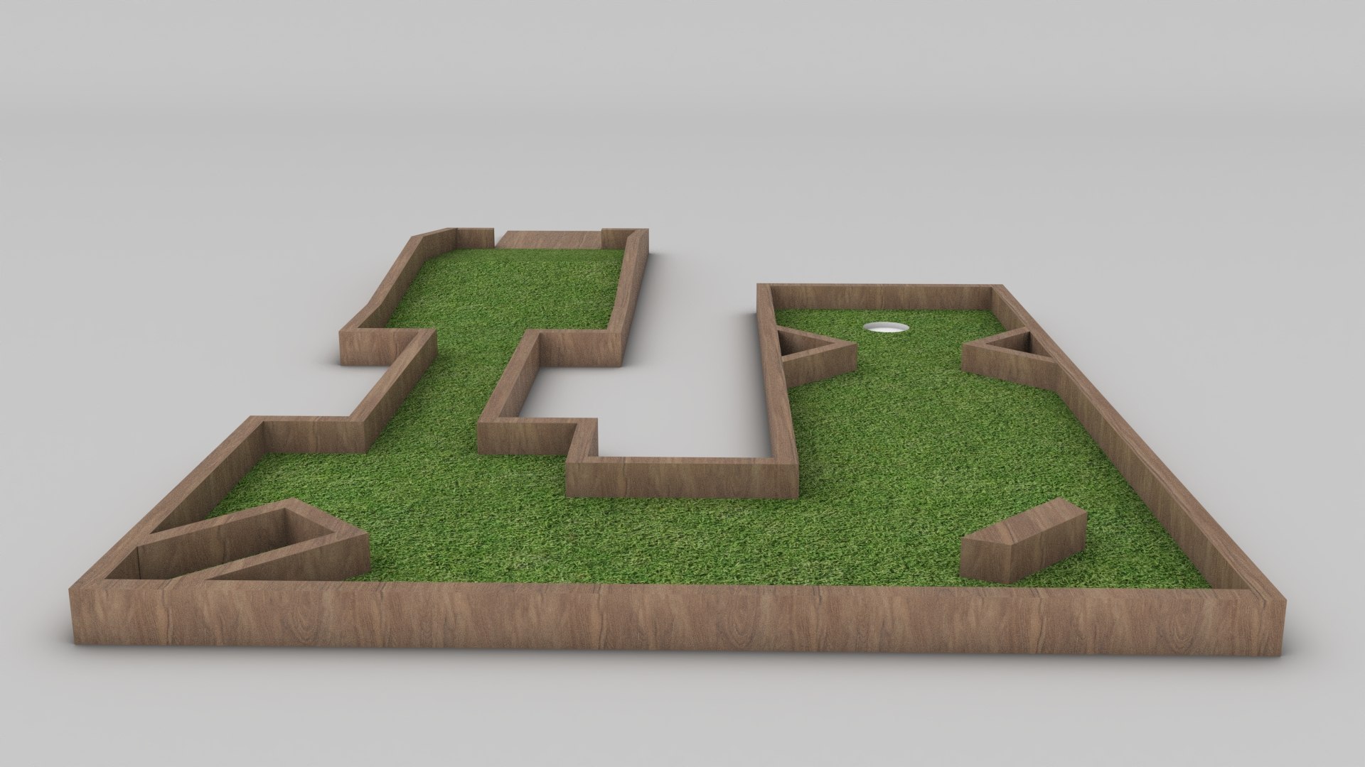 3D Mini Golf Model - TurboSquid 2045059