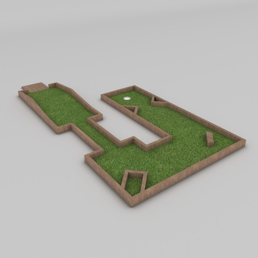 3D Mini Golf Model - TurboSquid 2045059