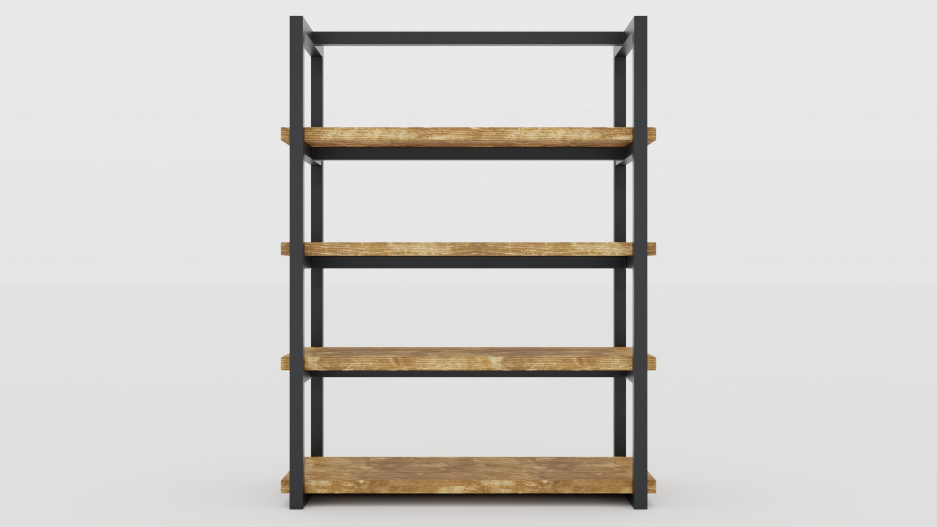 3D model Rustica Shop Shelf Centre set of 2 - TurboSquid 1812645