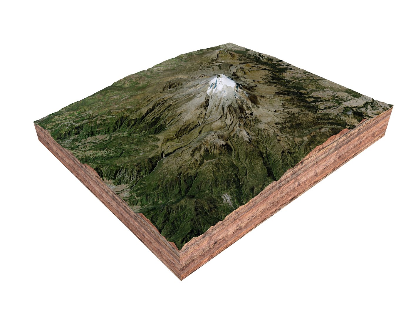 Pico De Orizaba Stratovolcano Mexico 3D Model - TurboSquid 2061878