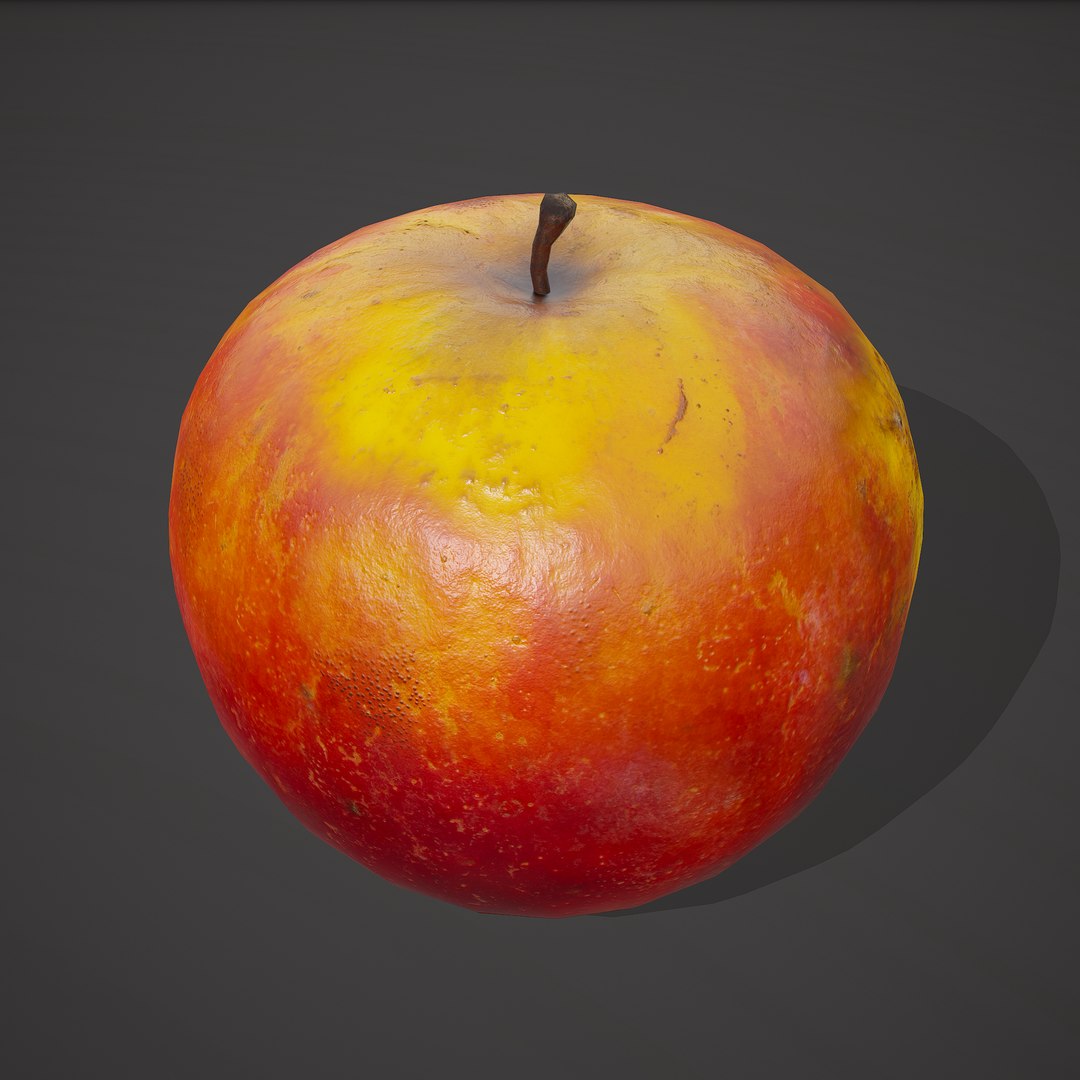 3D apple - TurboSquid 1623292
