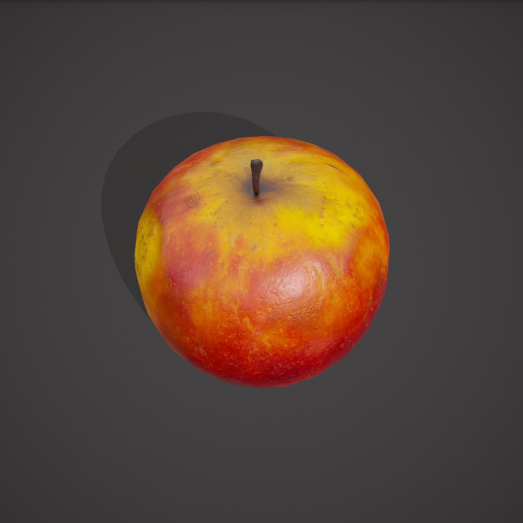 3D apple - TurboSquid 1623292