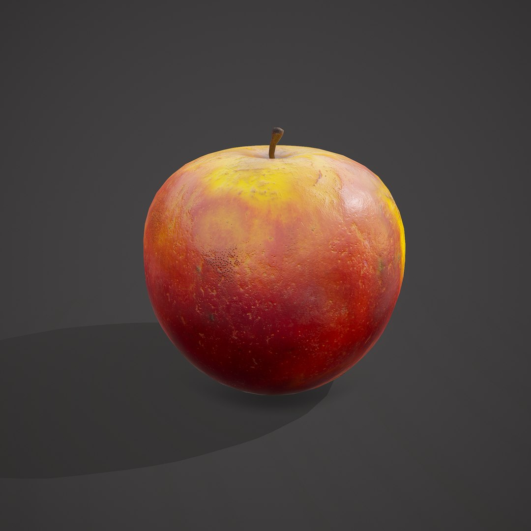 3D apple - TurboSquid 1623292