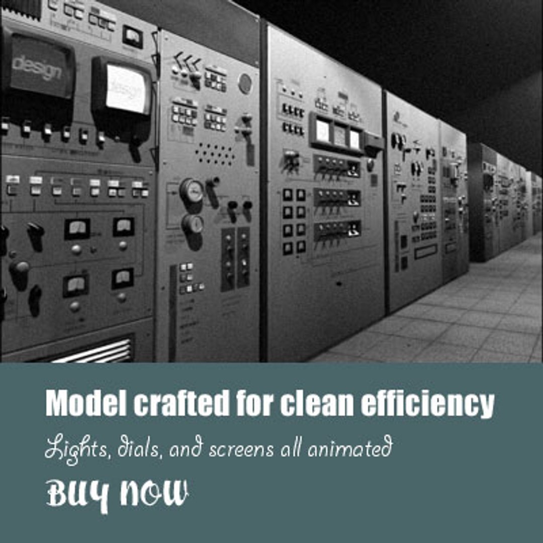 3d Bigiron Computer Model