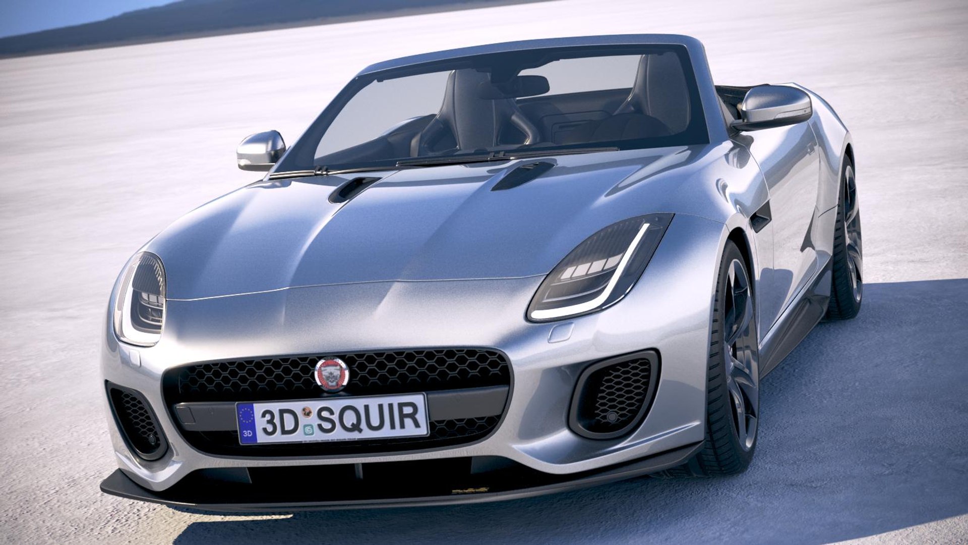 3d Fbx F-type Sport 400