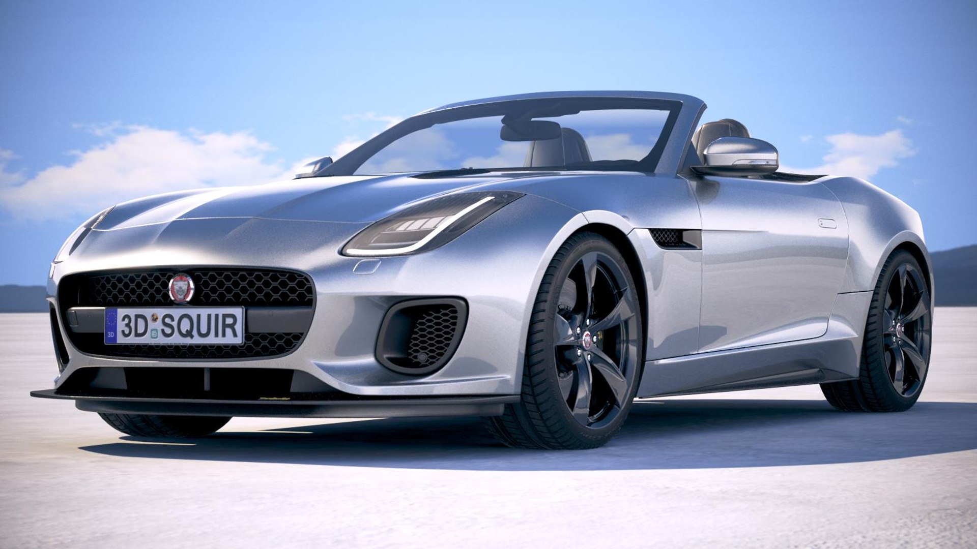 3d Fbx F-type Sport 400
