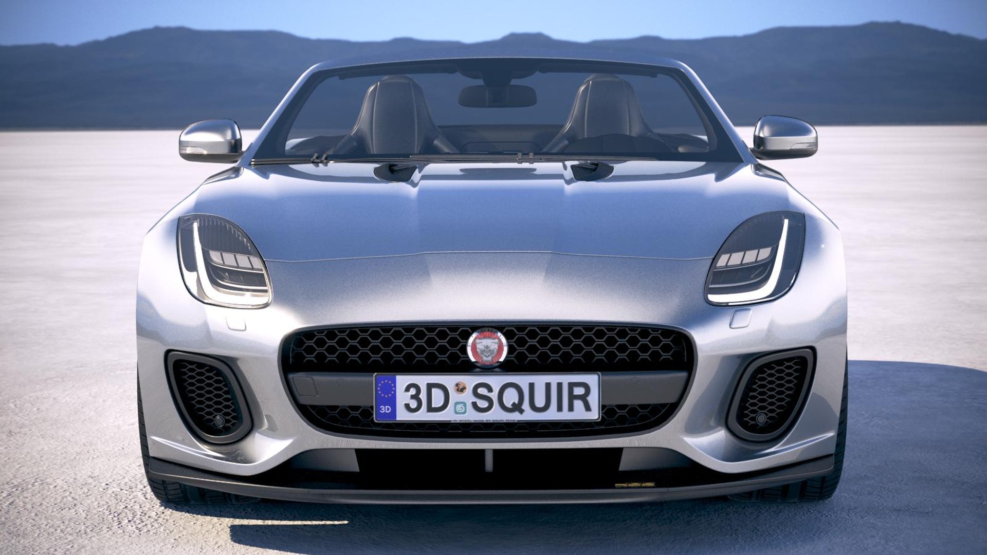 3d Fbx F-type Sport 400