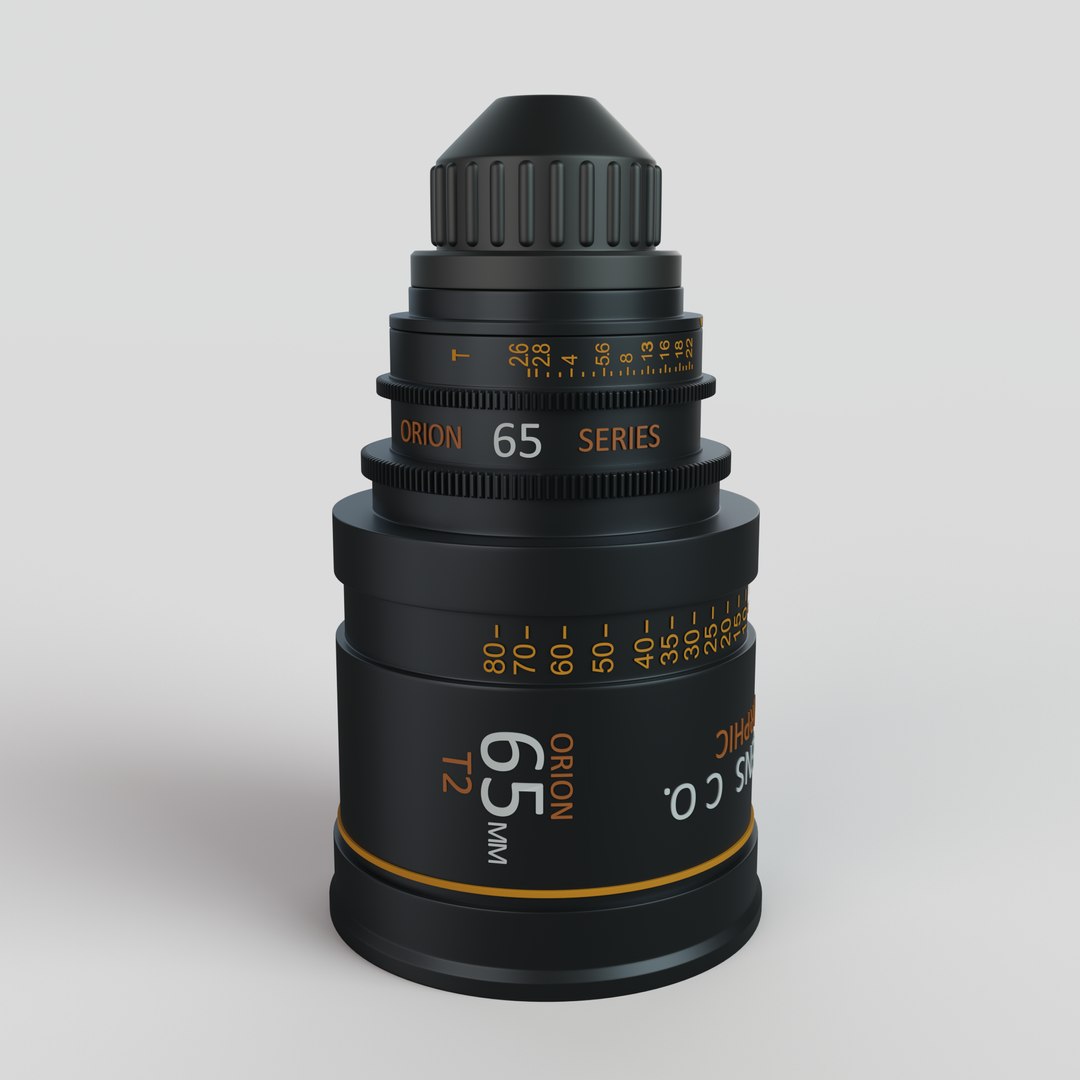 Camera Lenses 3D - TurboSquid 1530911