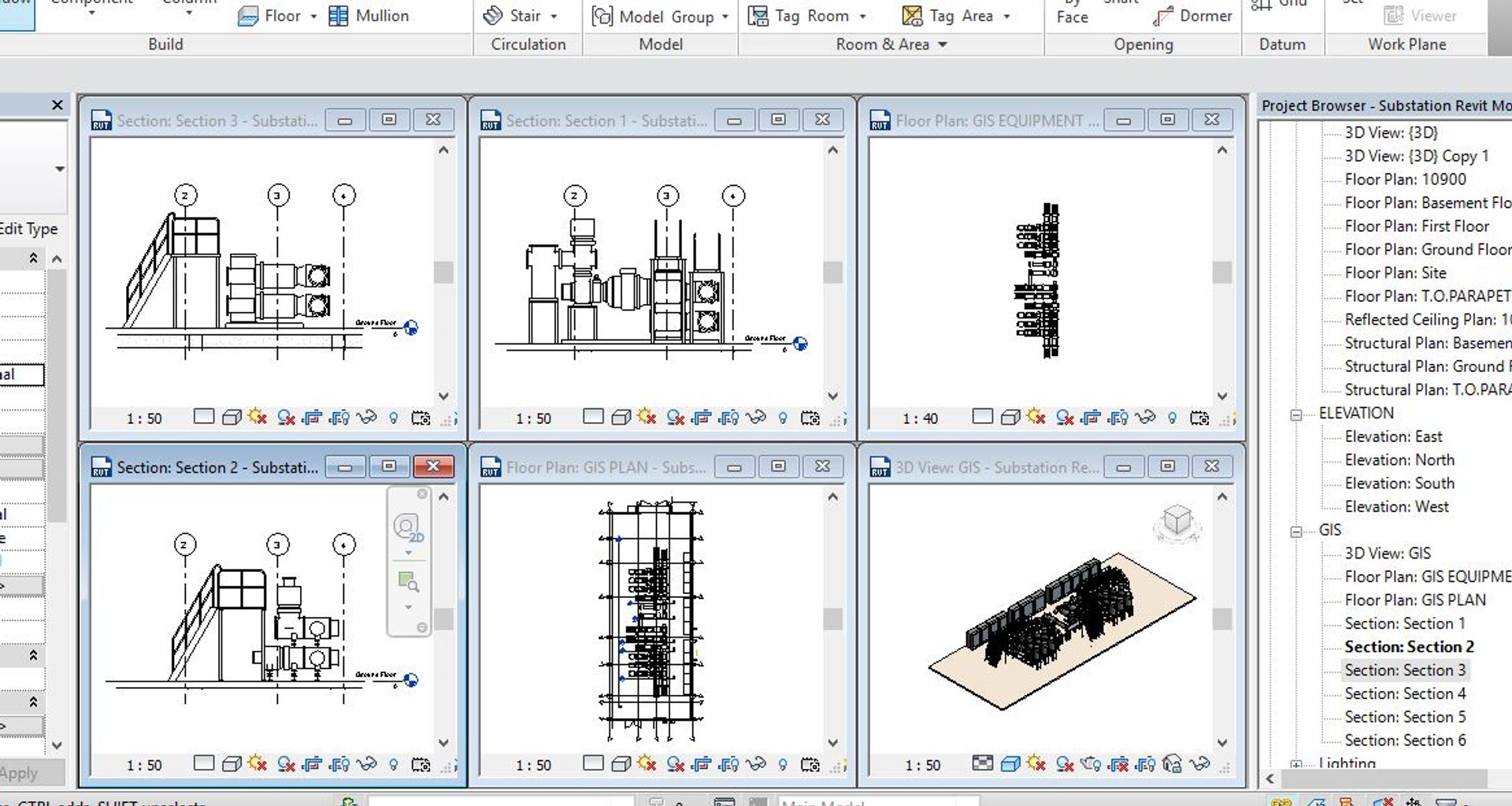 3D Model Substation Revit - TurboSquid 1180782