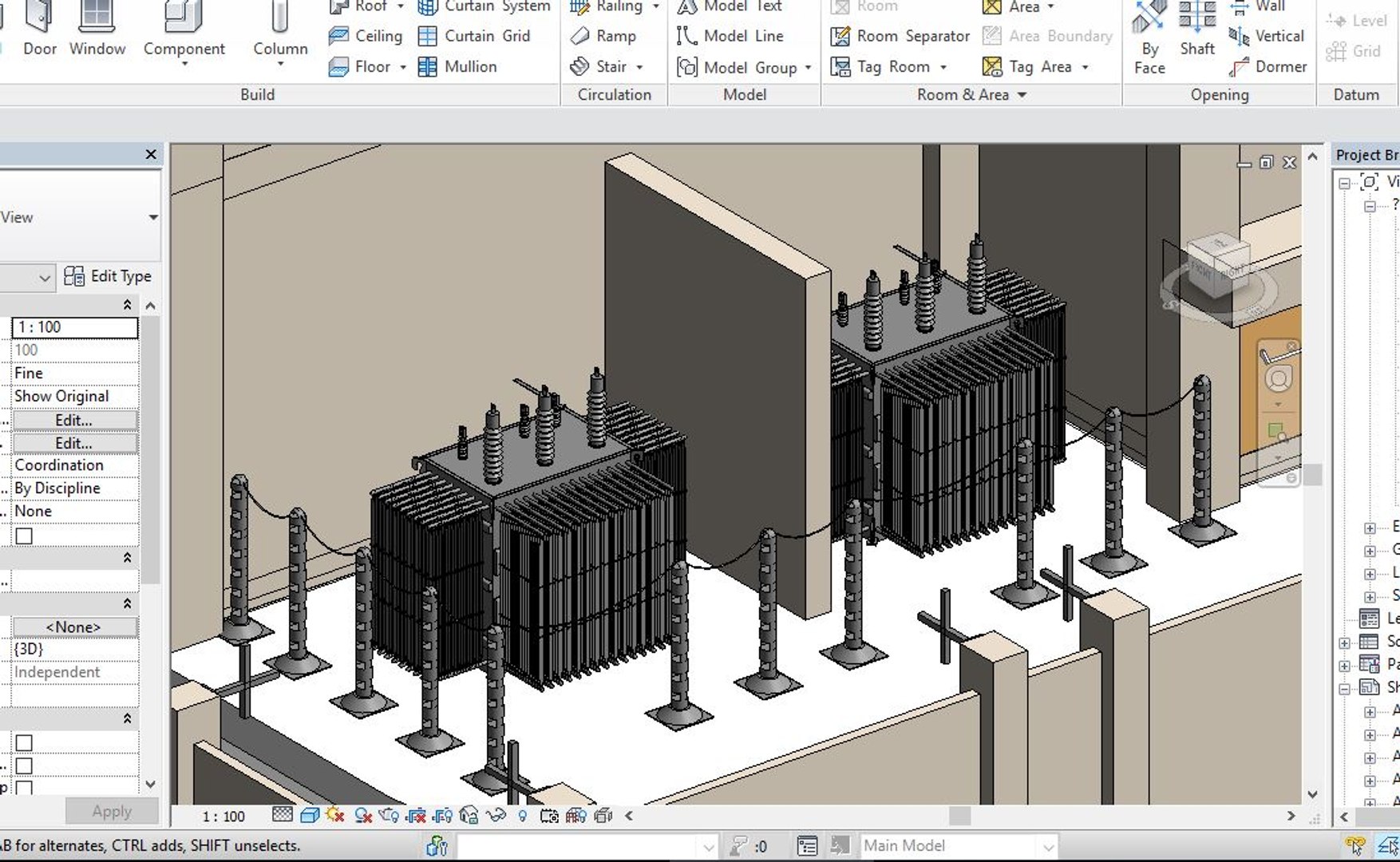 3D Model Substation Revit - TurboSquid 1180782