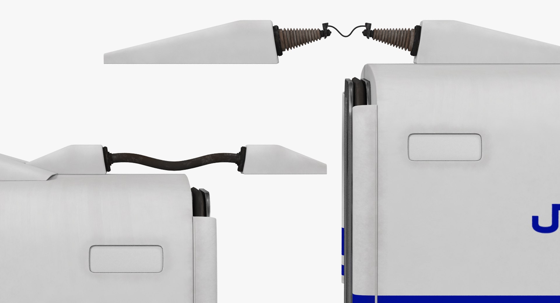 3d Bullet Train Jr700 Passenger Model