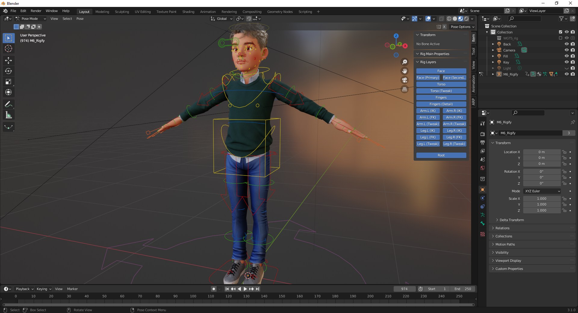 Dynamic Toon Guy - RealTime Rigged Cartoon Male 3D Model Low-poly 3D model 3D model - TurboSquid ...