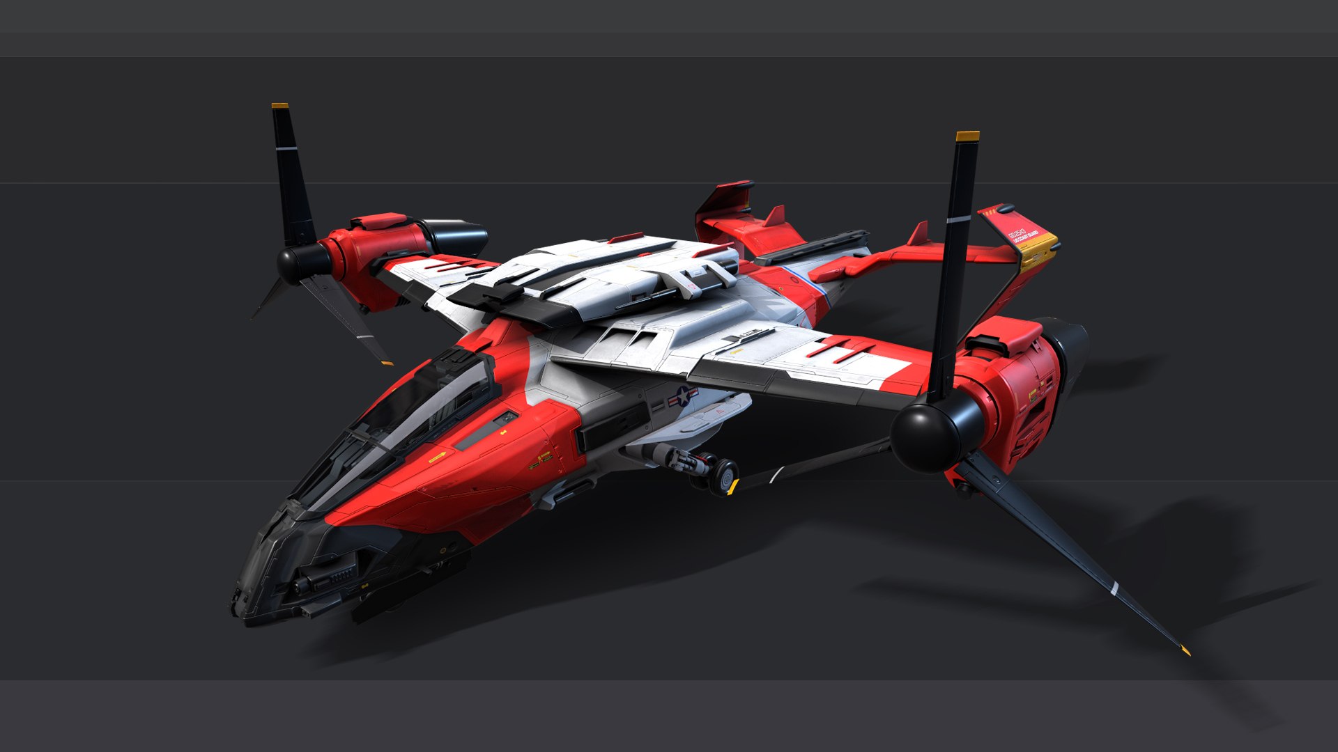 SF - VTOL Coast Guard 3D Model - TurboSquid 2324227