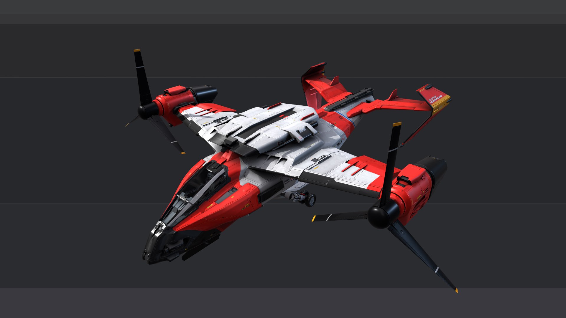 SF - VTOL Coast Guard 3D Model - TurboSquid 2324227