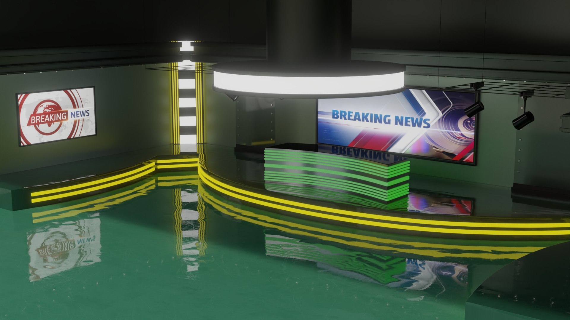 Studio News 3D Model - TurboSquid 1984885