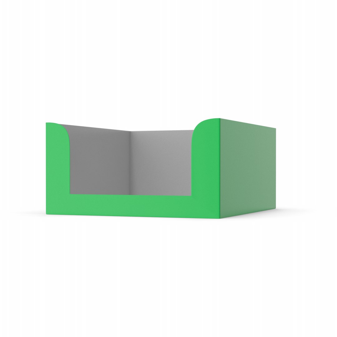 3D Model Green Gum Displey Box - TurboSquid 2156218