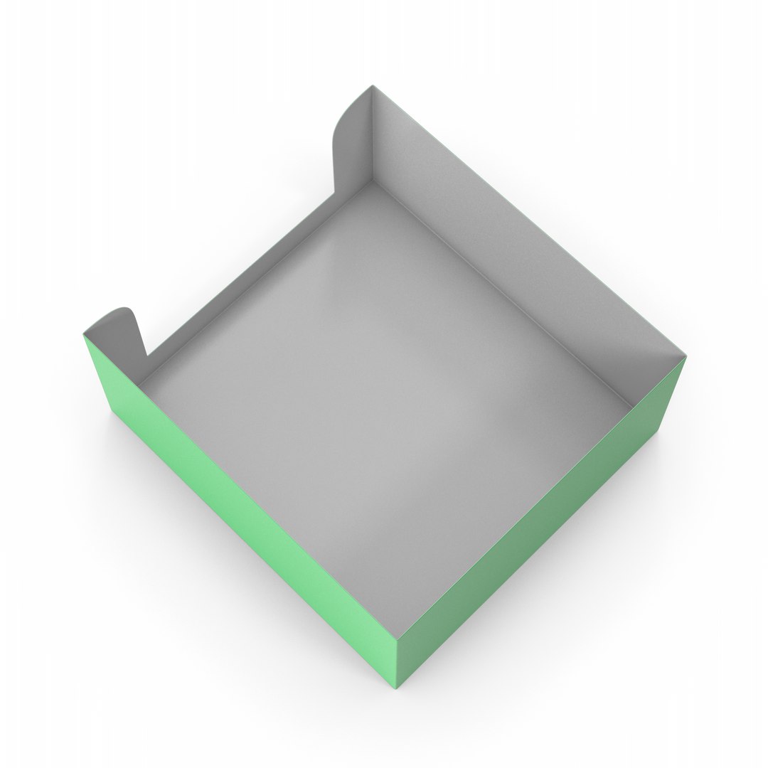 3D Model Green Gum Displey Box - TurboSquid 2156218