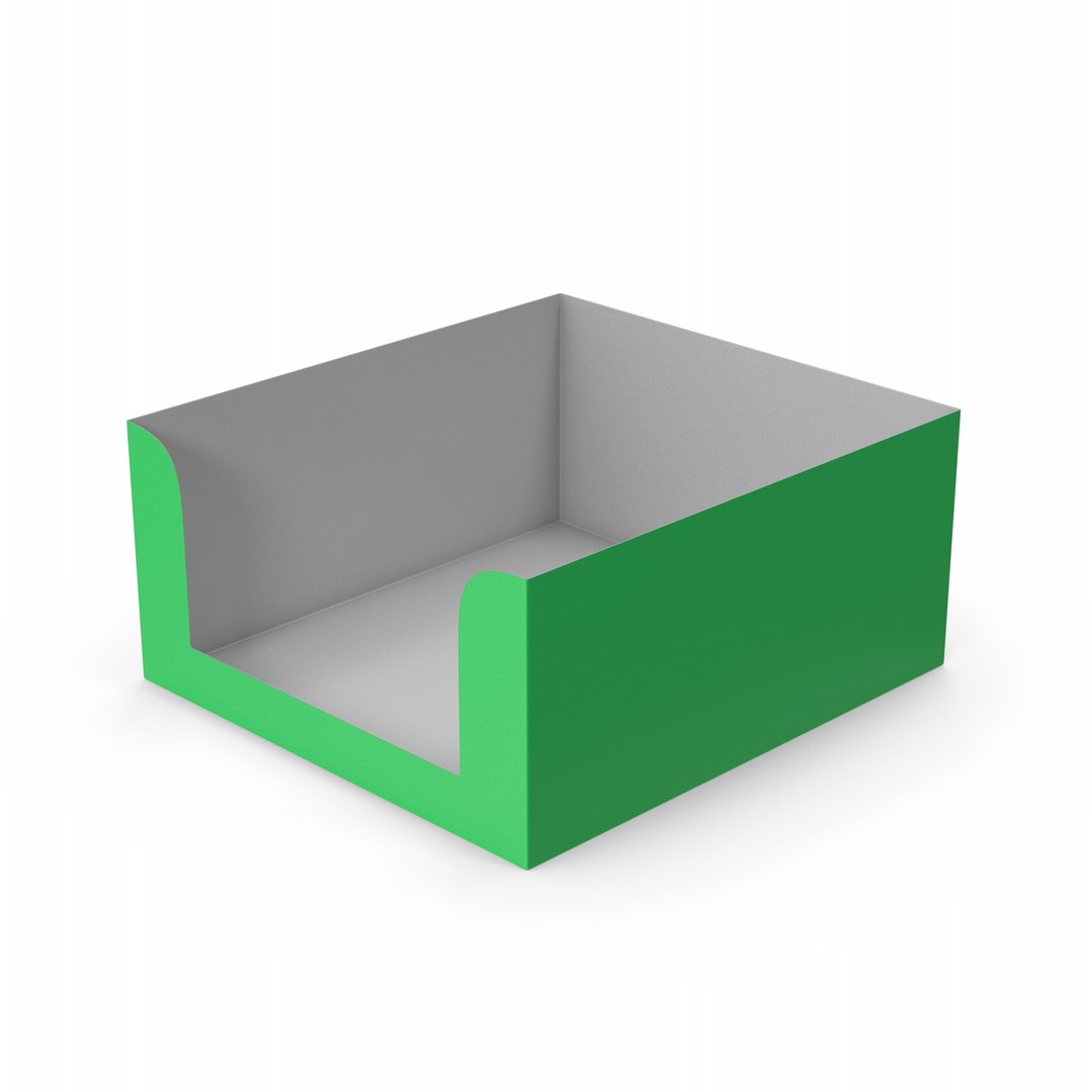 3D Model Green Gum Displey Box - TurboSquid 2156218