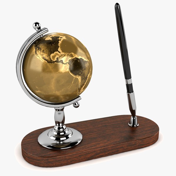 3ds globe pen set