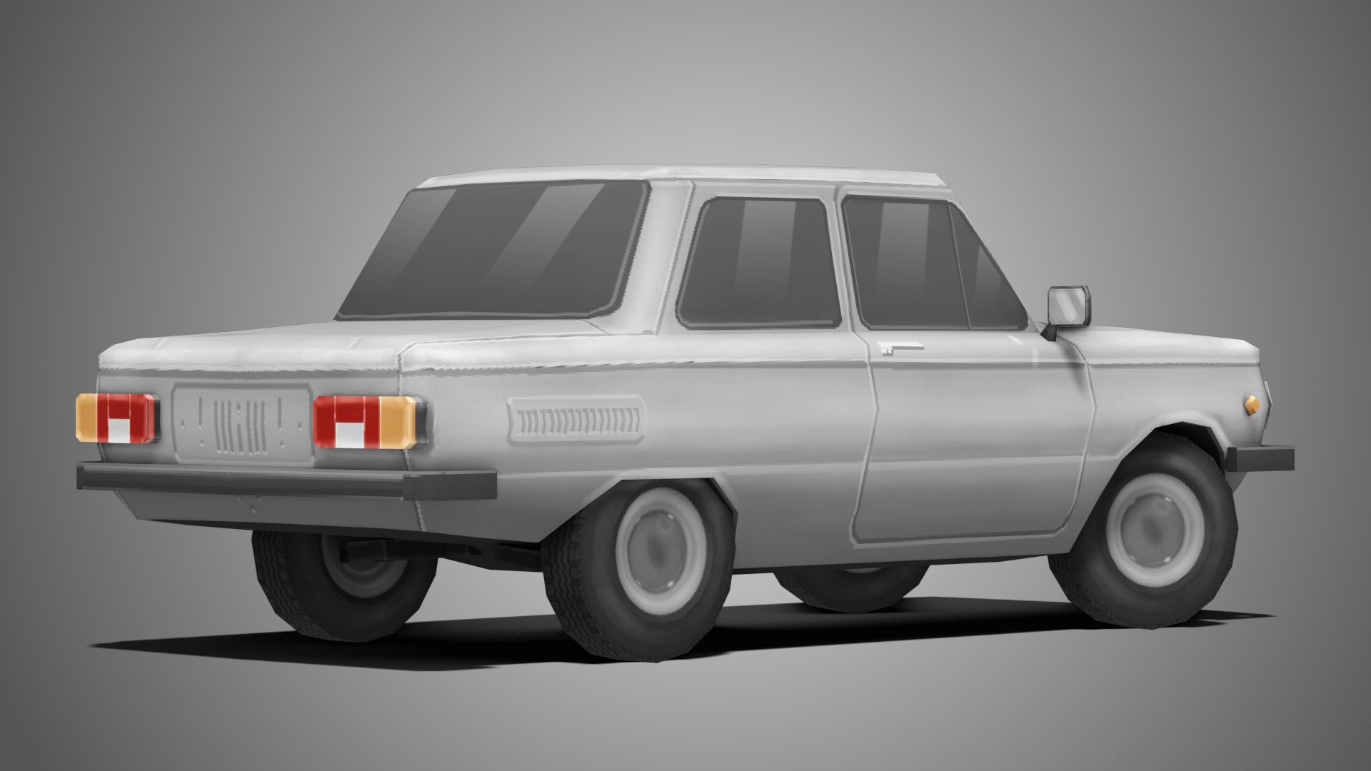 Russian Cars Low Poly Hand Painted 3D model - TurboSquid 1850856