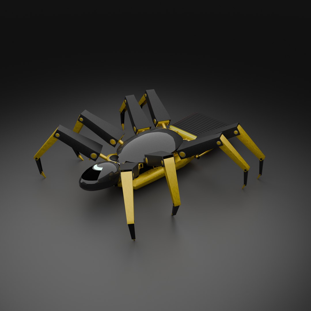 Robot Spider Model - TurboSquid 2281062
