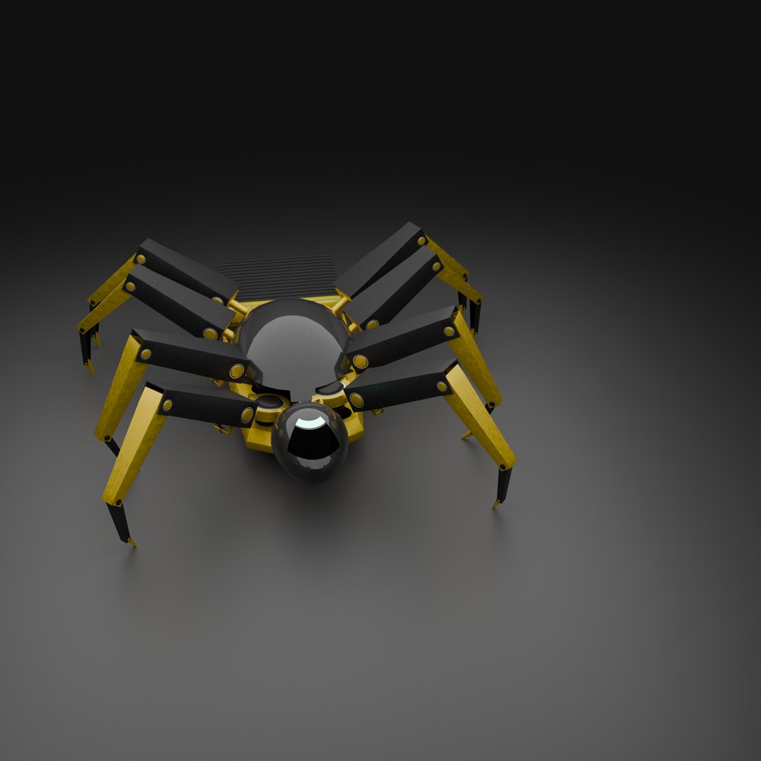 Robot Spider Model - TurboSquid 2281062