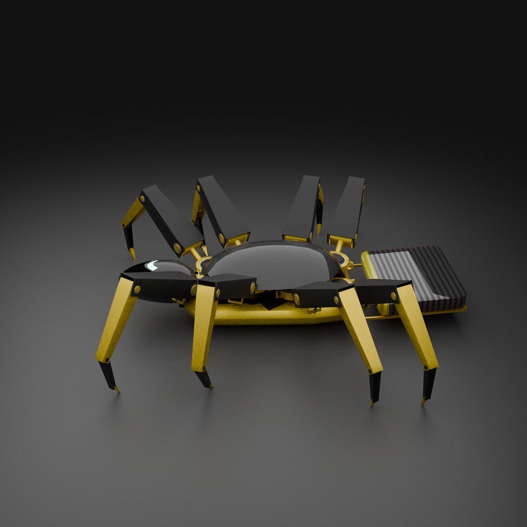 Robot Spider Model - TurboSquid 2281062