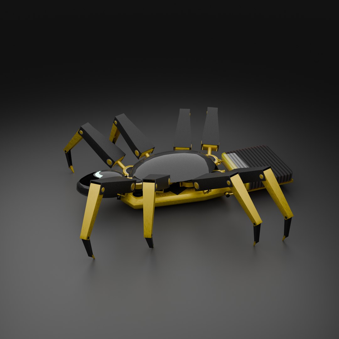 Robot Spider Model - TurboSquid 2281062