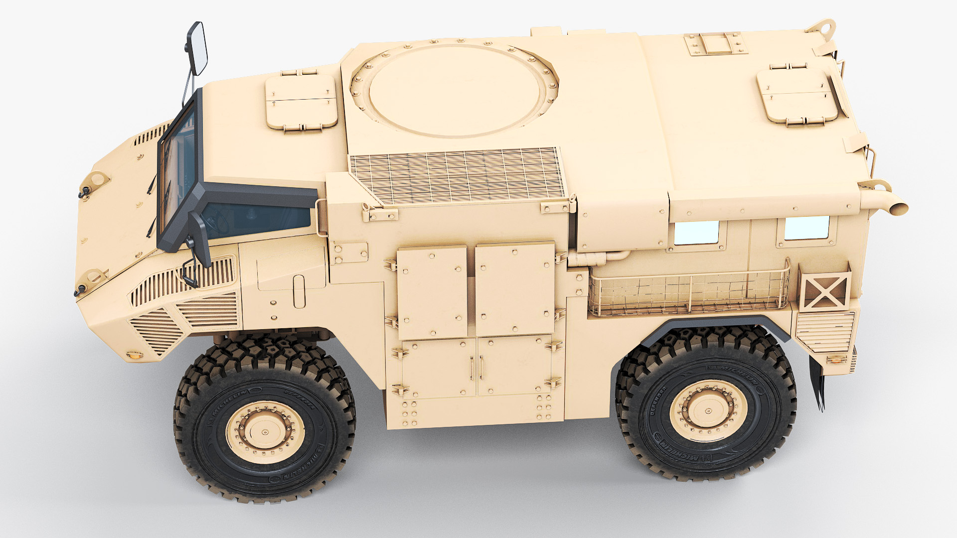Military Vehicle NIMR JAIS 4x4 3D model - TurboSquid 1769942