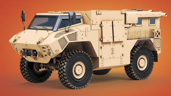 Military Vehicle NIMR JAIS 4x4 3D model - TurboSquid 1769942