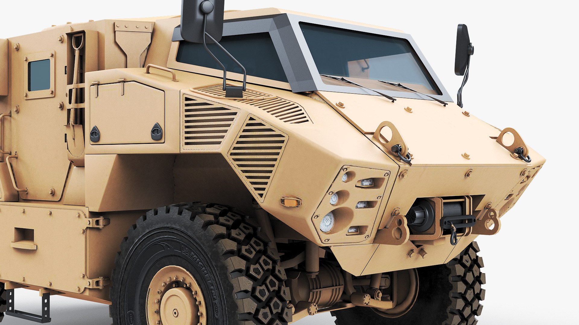 Military Vehicle NIMR JAIS 4x4 3D Model - TurboSquid 1769942