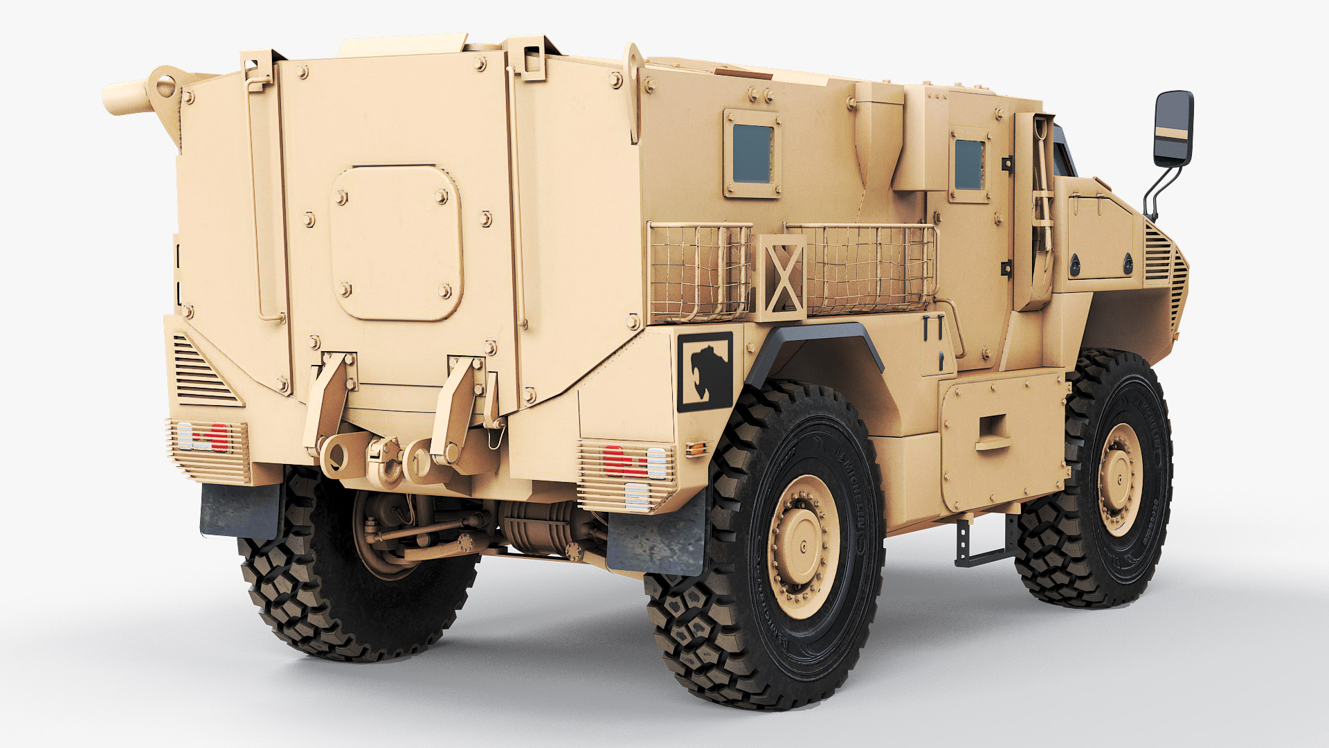 Military Vehicle NIMR JAIS 4x4 3D model - TurboSquid 1769942