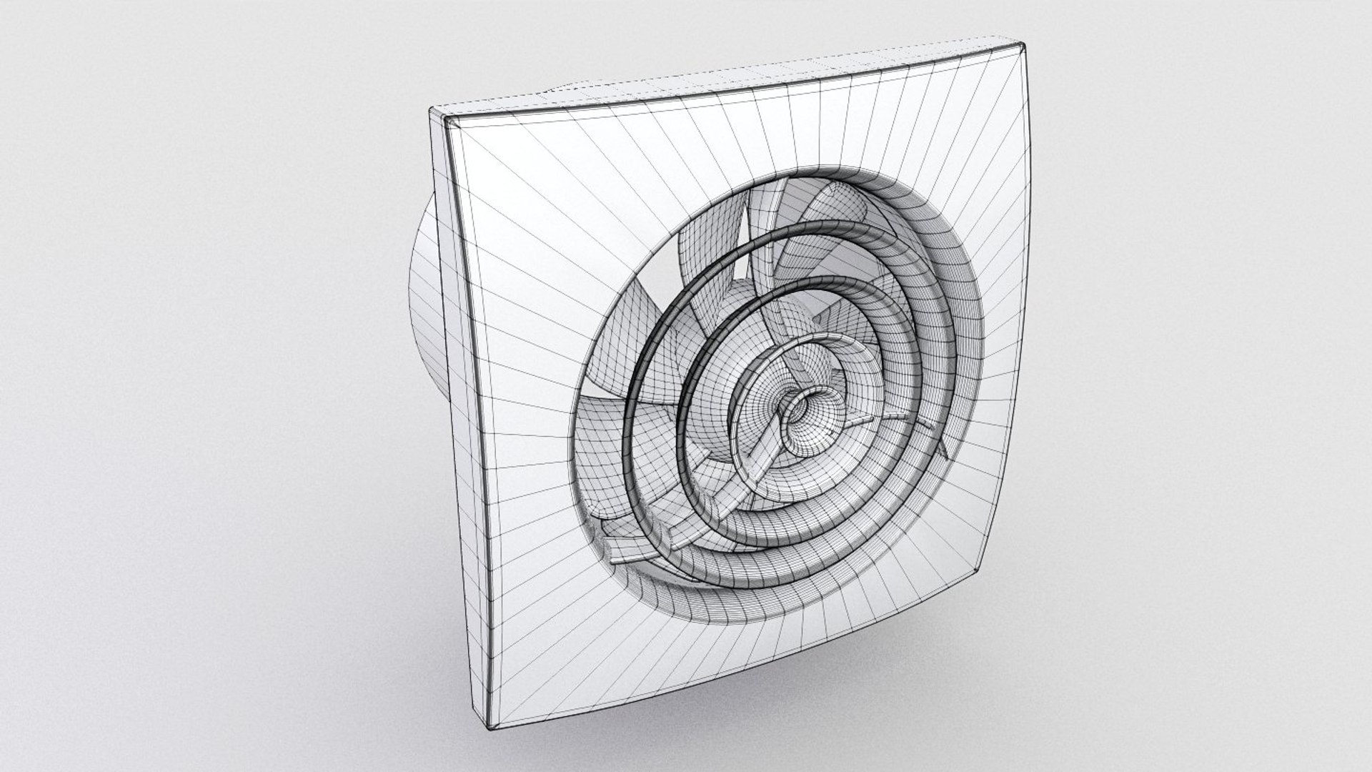Fan Bathroom Extractor 3D Model - TurboSquid 1524091