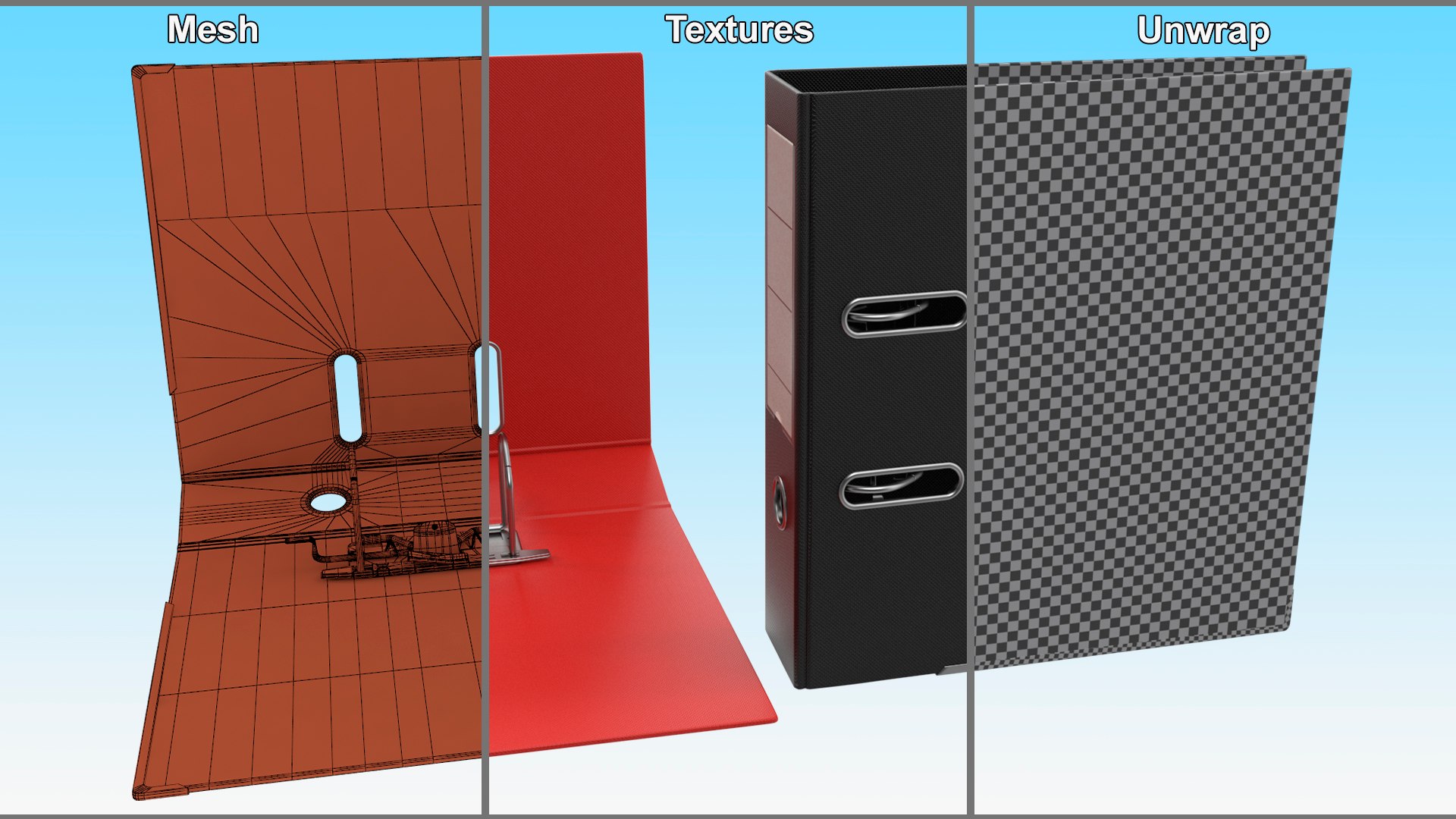 Classmates A4 Ring Binders Set 3D - TurboSquid 2185881